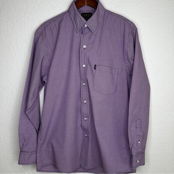 Texas Standard | Shirts | Texas Standard Button Up Shirt Mens Long ...